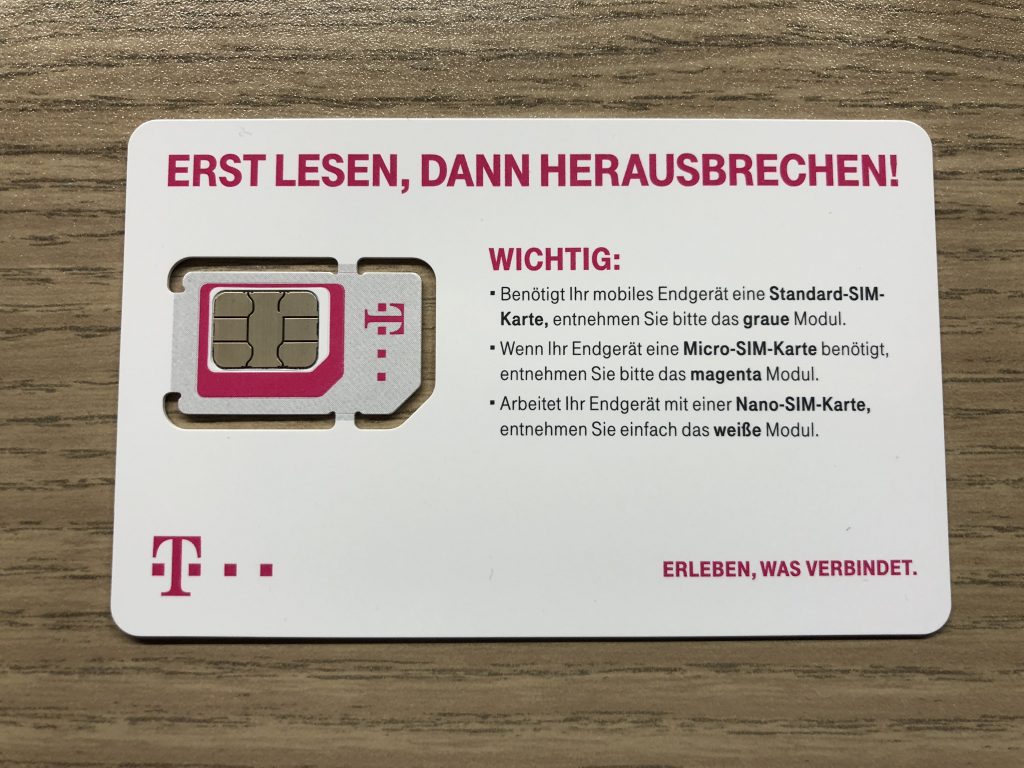 Telekom MultiSIM angekommen und in Betrieb genommen - RadioBlog.eu