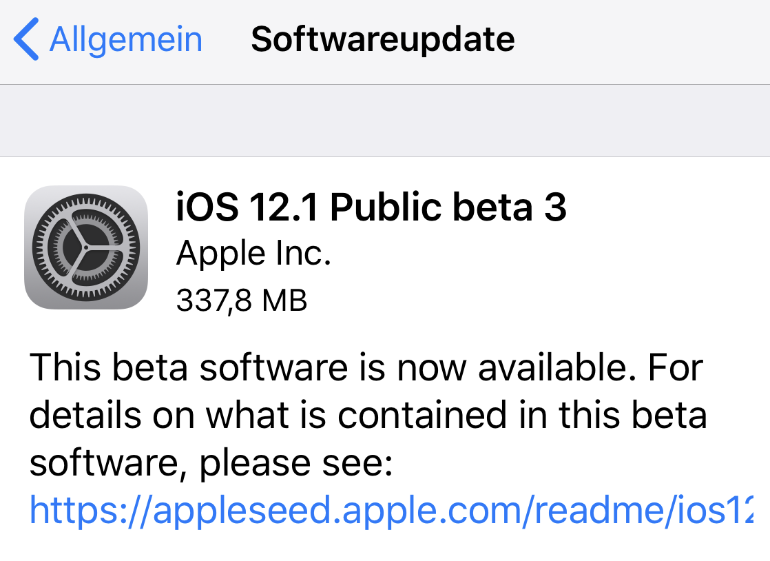 iOS 12.1 Beta 3: Software verschlimmbessert - RadioBlog.eu