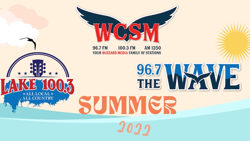 96.7 WCSM-FM sendet jetzt als 96.7 The Wave - RadioBlog.eu