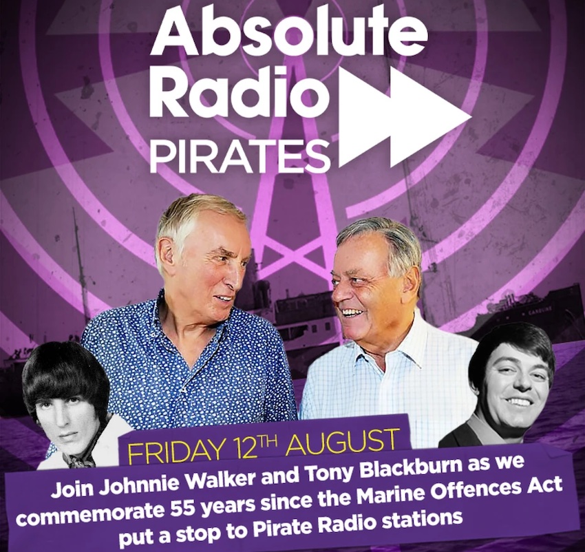 Aus Absolute Radio 60s wird für einen Tag Absolute Radio Pirates ...
