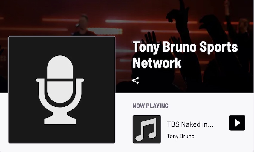 Tony Bruno Sports Network vor dem Start - RadioBlog.eu